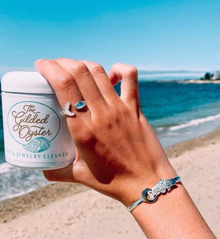 Cape COD Fish Bracelet Sterling Silver Bracelet with 14k Gold C | The ...